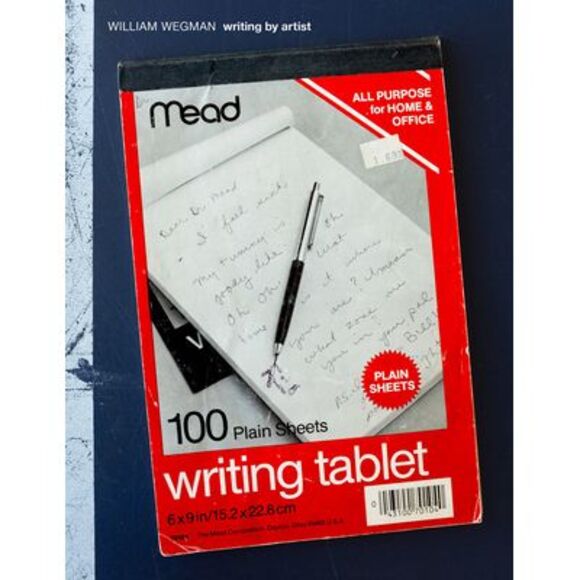 William Wegman | Other | William Wegman Writing By Artist William ...